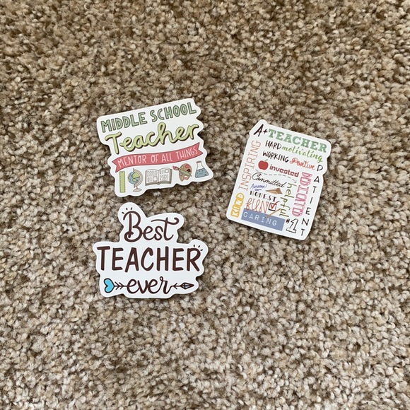 Design | Middle School Teacher Sticker Pack | Poshmark